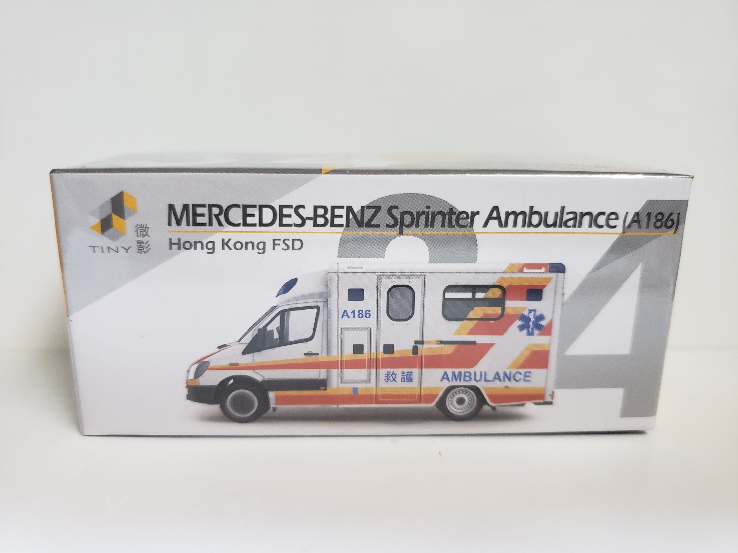 Tiny 微影 No.34 Mercedes-Benz Sprinter Ambulance (A186) H