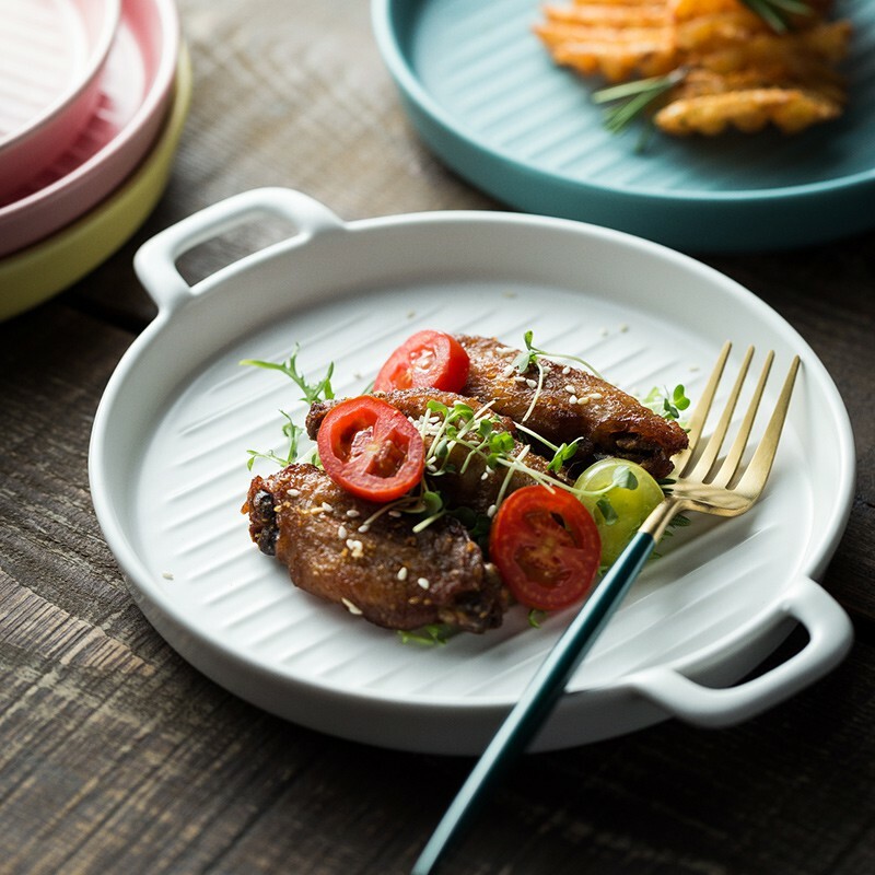 Locaupin Nordic Style Ceramic Bakeware Baking Dish Lasagna Rice Pasta ...