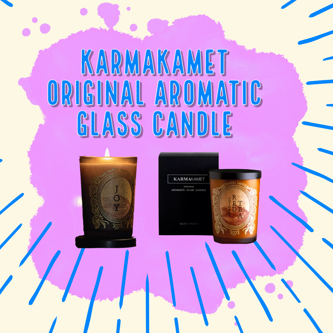 Karmakamet Original Aromatic Glass Candle 185ml