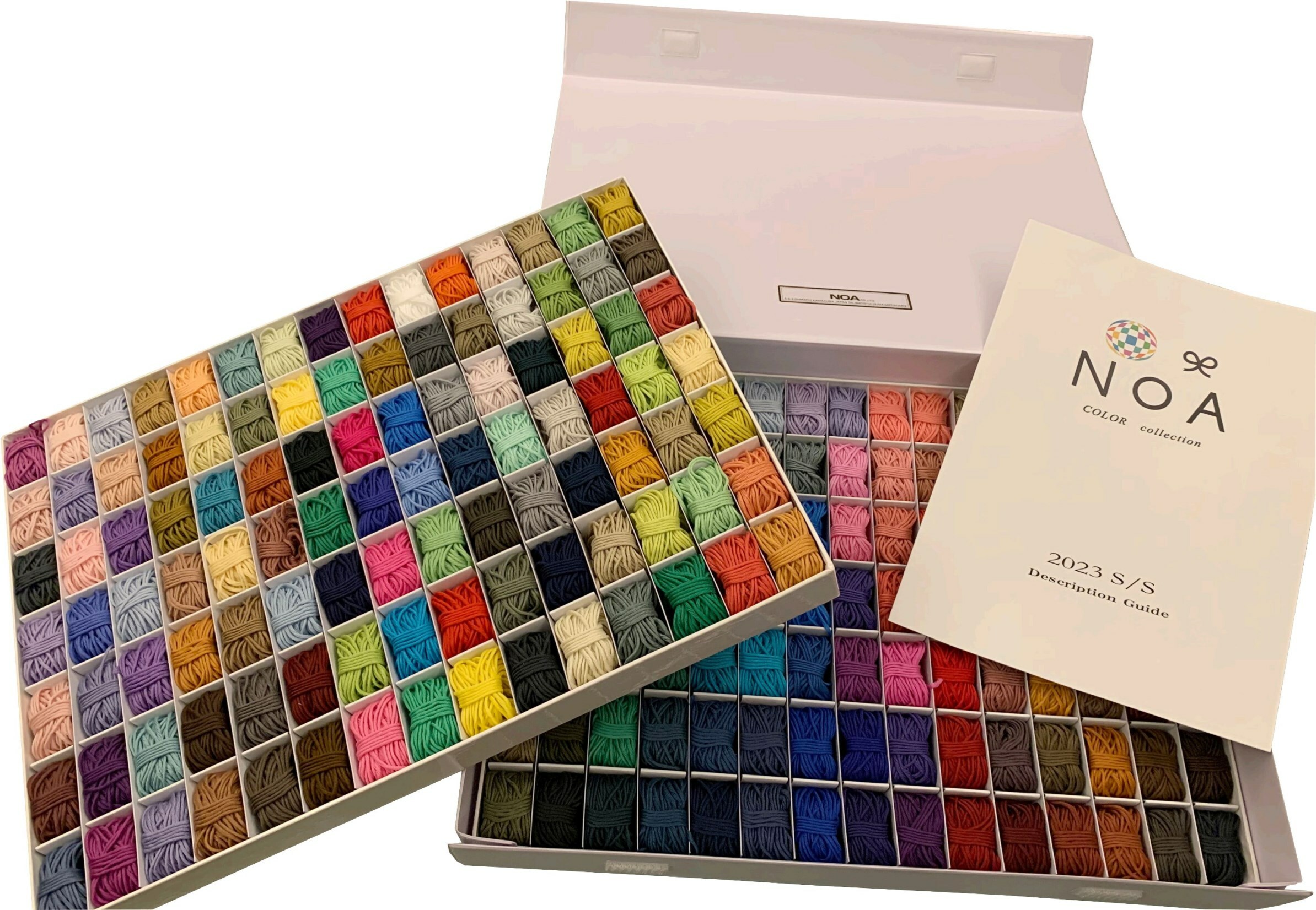 NOA COLOR YARN 2023SS 日本盒裝紗線色卡