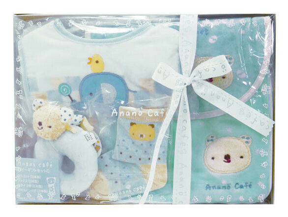 日本製 - anano cafe 嬰兒禮品套裝 B