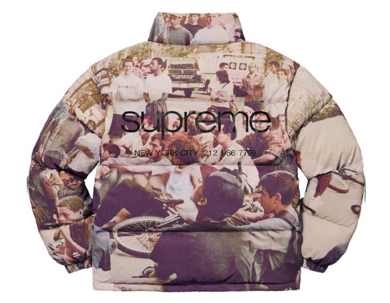 Supreme Lafayette Reflective Down Jacket "Multi" 變色龍 反光