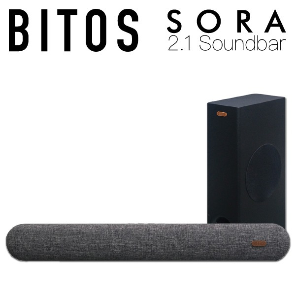 日本品牌 Bitos Sora 2.1 聲道 Sound Bar｜配備超低音音箱