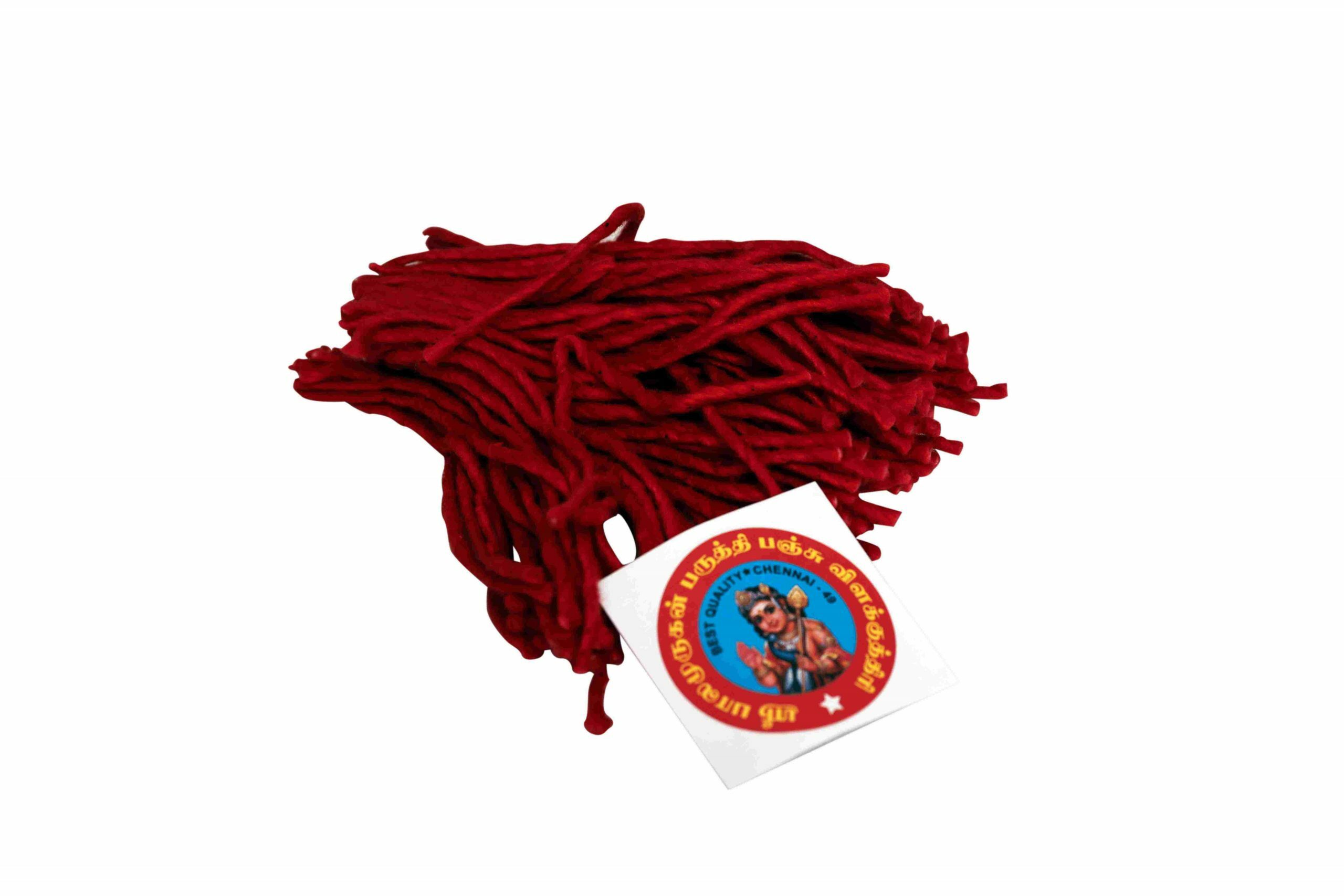 Cotton Wicks (Red)