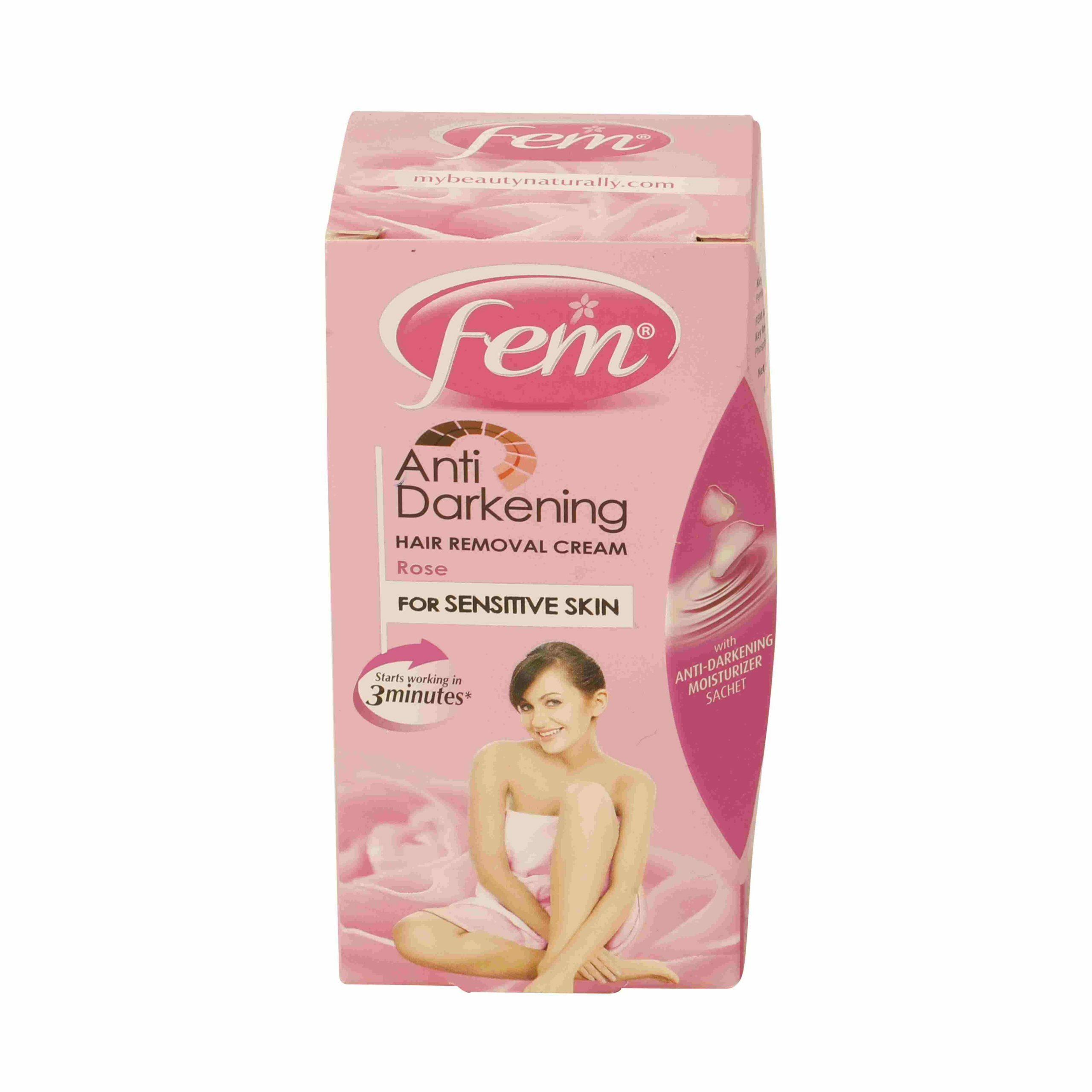 Fem Hair Removal Rose Cream Sensitive Skin 30g