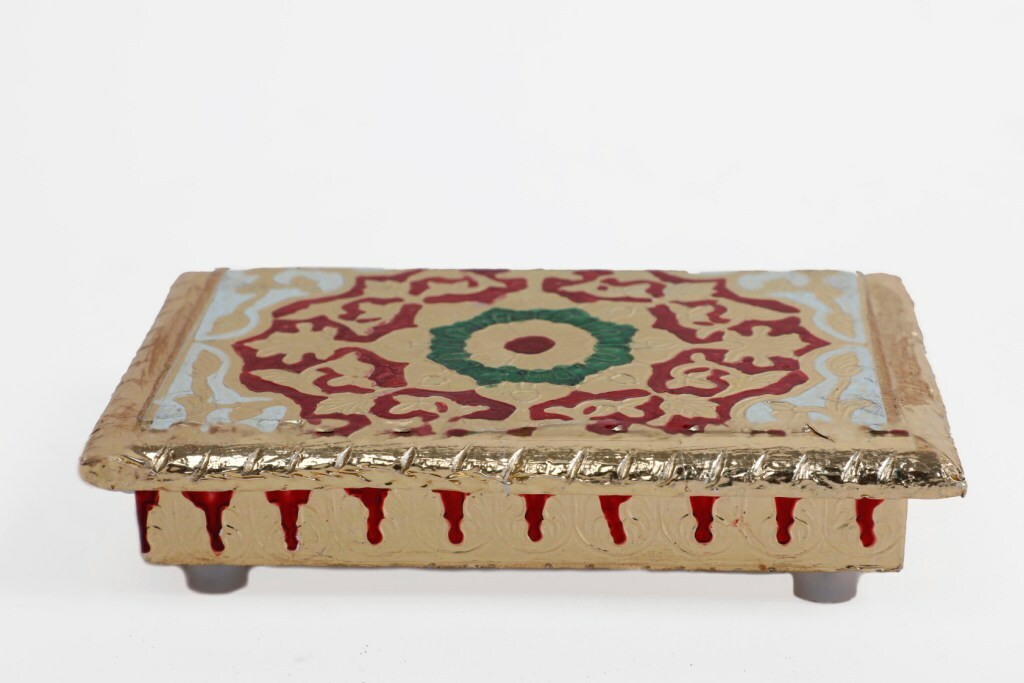 Handcrafted ornamental base