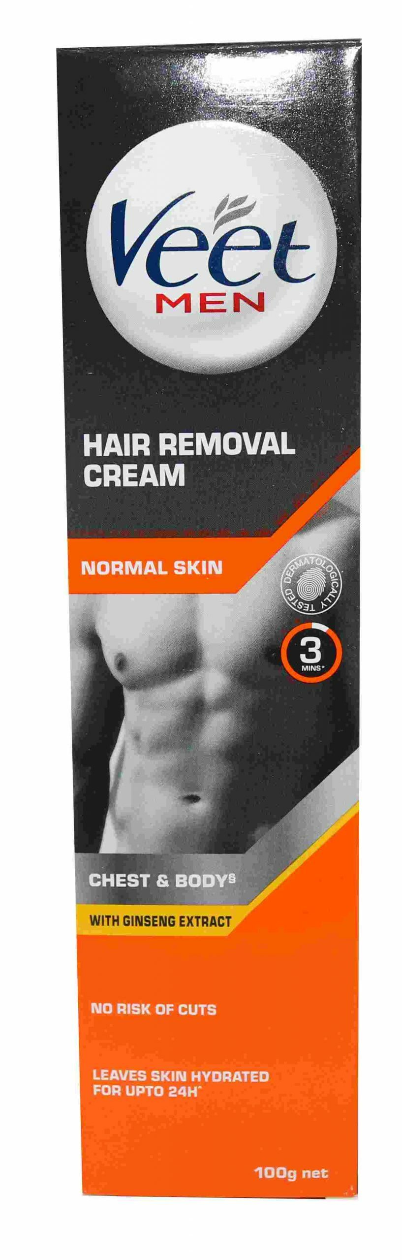 Veet Men Hair Removal Cream Normal Skin 100g