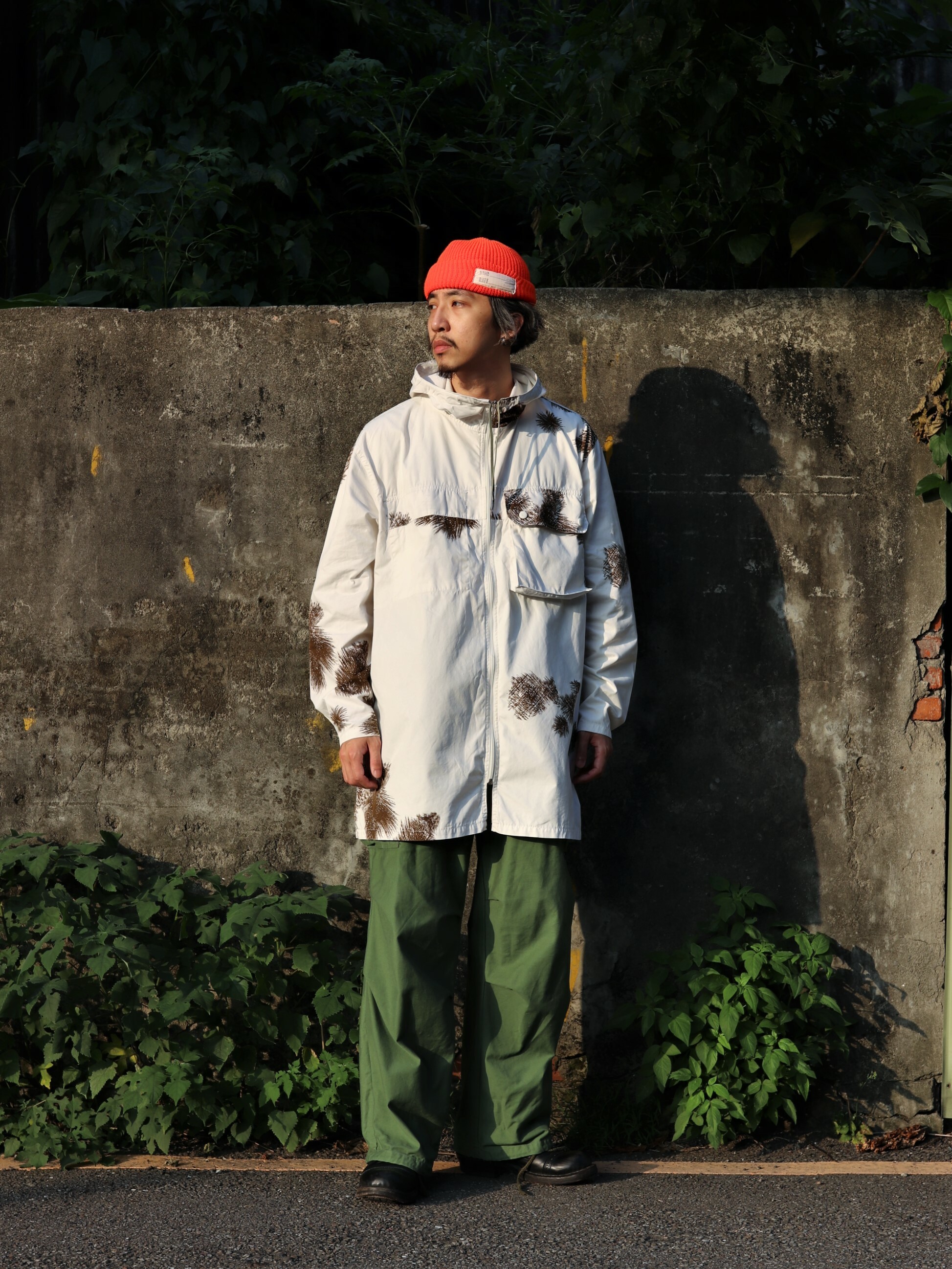 German Army Snow Camouflage Parka / 德軍雪地迷彩外套