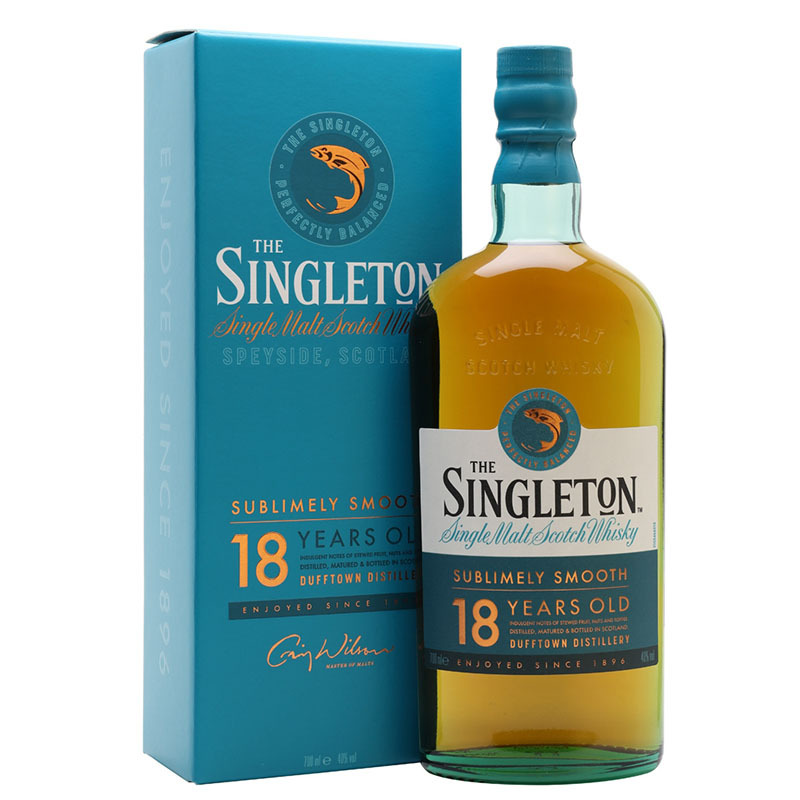 The Singleton 18 Years Old Single Malt Scotch Whisky Of