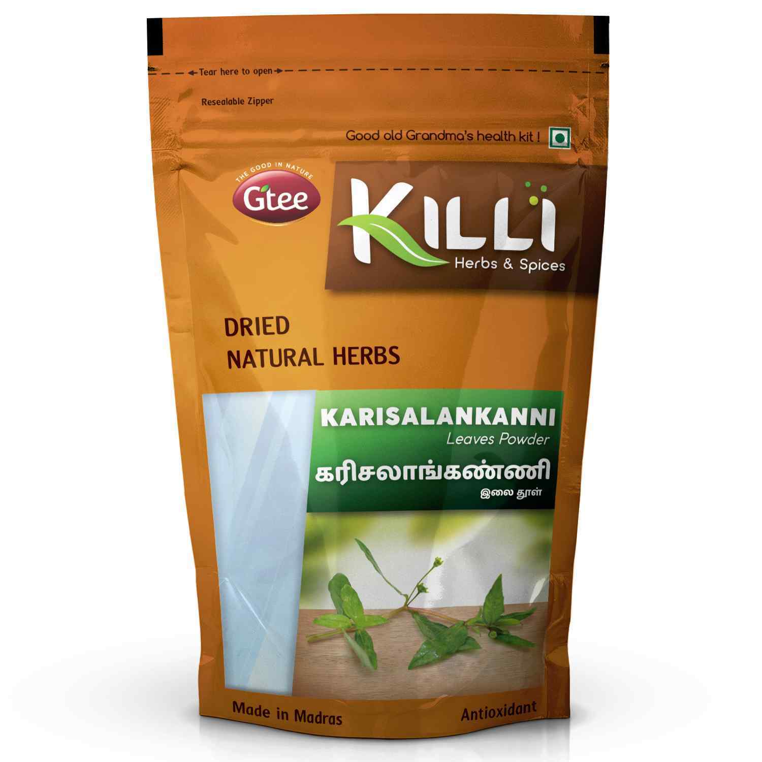 Killi Karisalankanni Leaves Powder (Hair Growth)