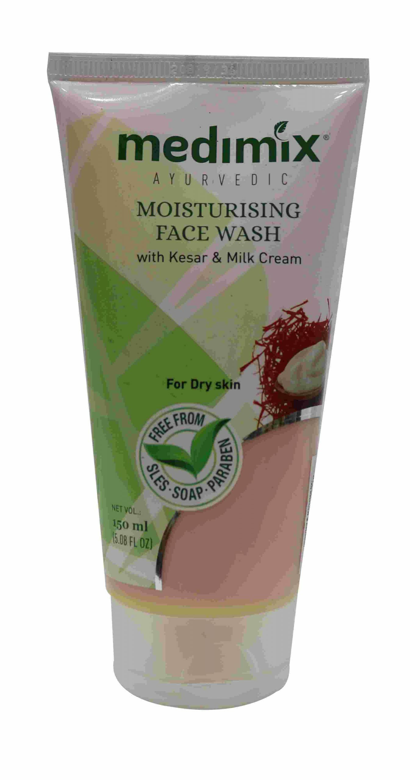 Medimix Moisturising Face Wash with Kesar &Milk Crea...