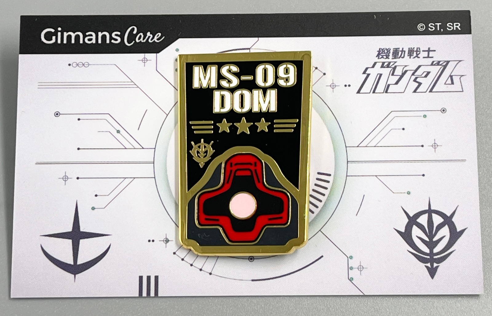 高達襟章 MS-09 Dom