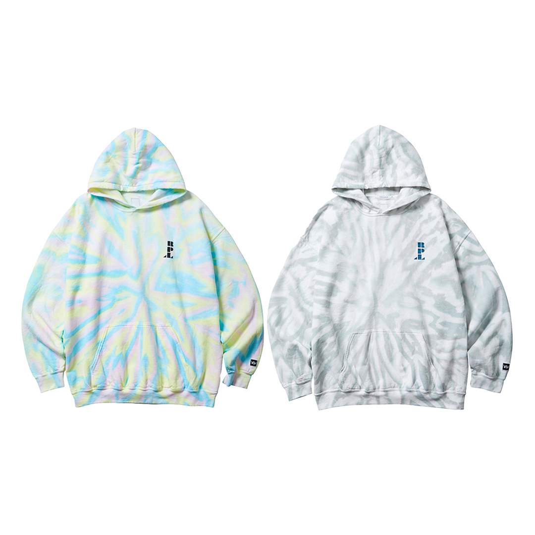 LIBERAIDERS TIEDYE PULLOVER HOODIE