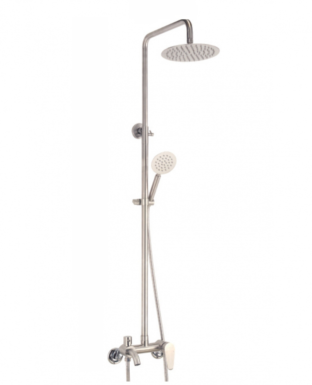 摩登 不鏽鋼花灑沐浴龍頭 (下出水) M-2313ST