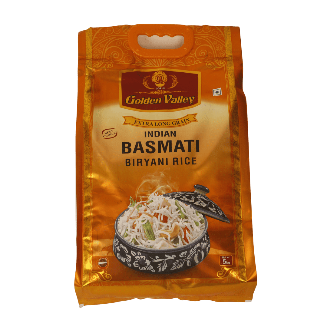 Golden Valley Indian Basmati Rice 5kg + 1kg free