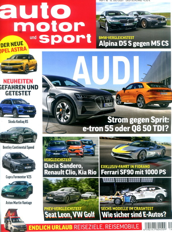 AUTO MOTOR UND SPORT 德國汽車雜誌