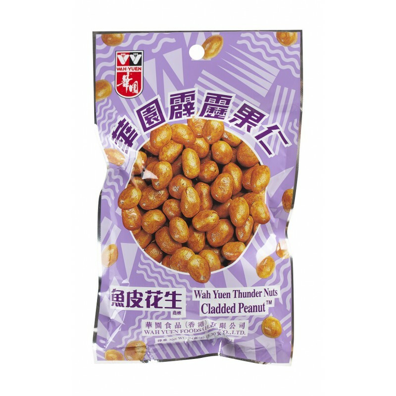 華園食品霹靂果仁 - 魚皮花生 (中) 94g
