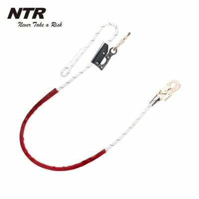 NTR - Adjustable Work Positioning Lanyard with Rope Gra