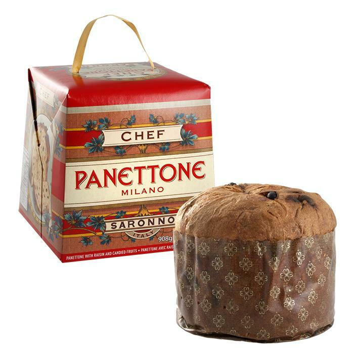 義大利 Chef 原味聖誕水果麵包 Panettone 聖誕大餐必備