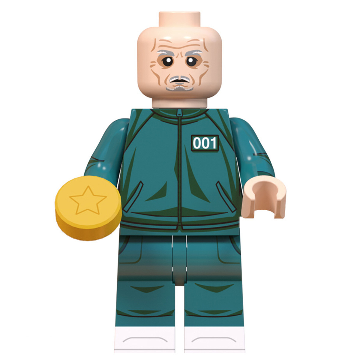 Squid Game 001 Minifigures fit Lego WM2283