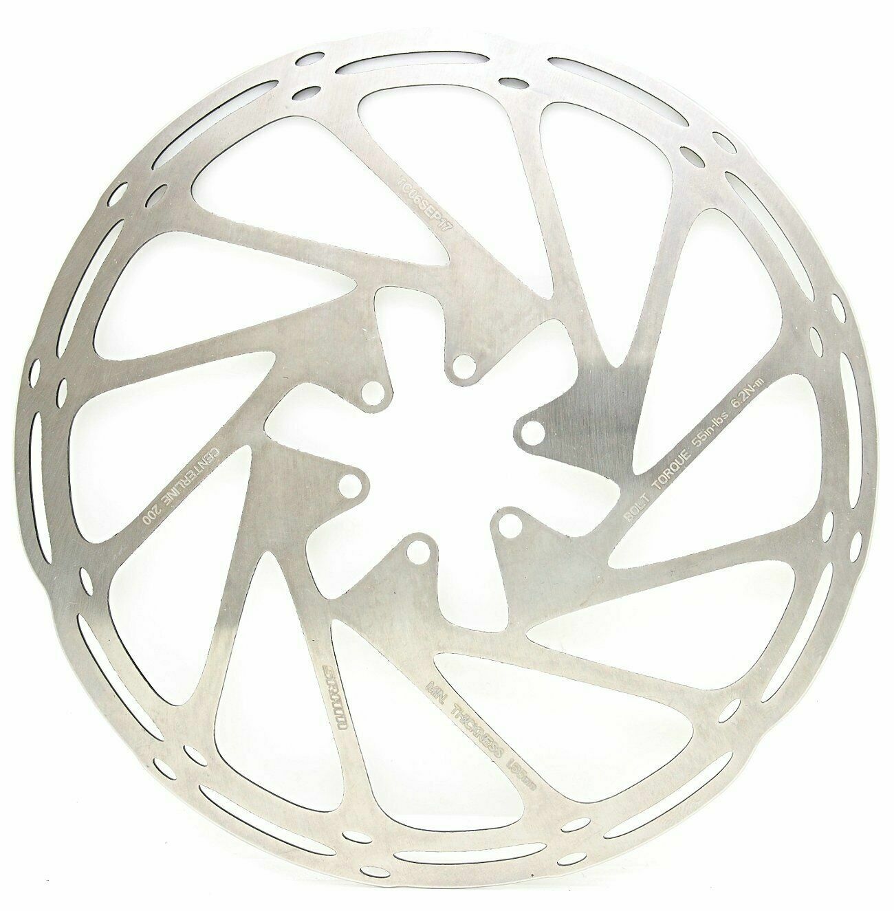 AVID Sram Centerline Disc Brake 6-Bolt Rotor w/ ROUNDED