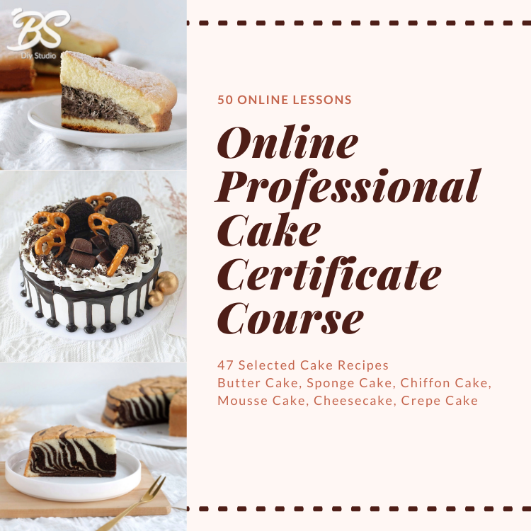 Online Professional Cake Certificate Course