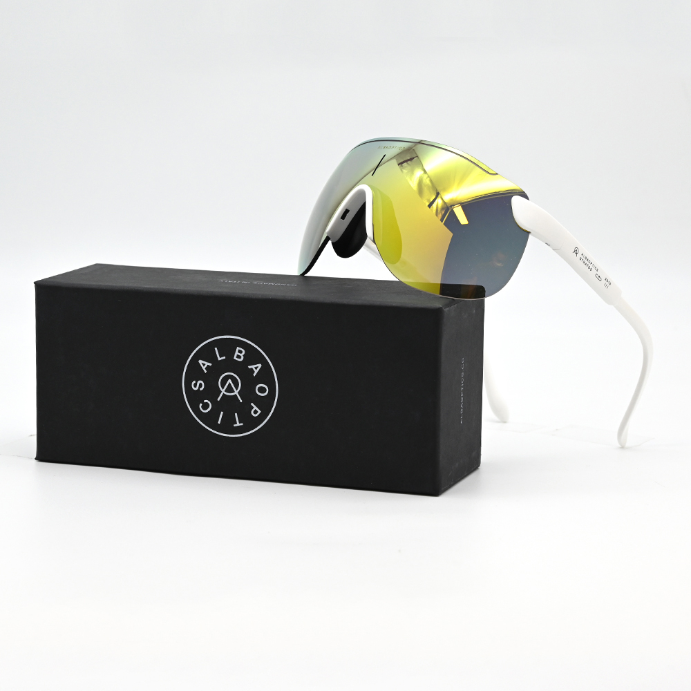 ALBA OPTICS STRATOS SUNGLASS - WHITE VZUM ML KING