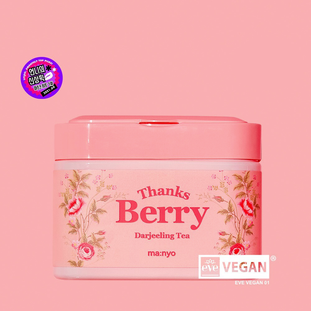 Manyo Factory Thanks Berry Darjeeling Tea Mask Sheet [3