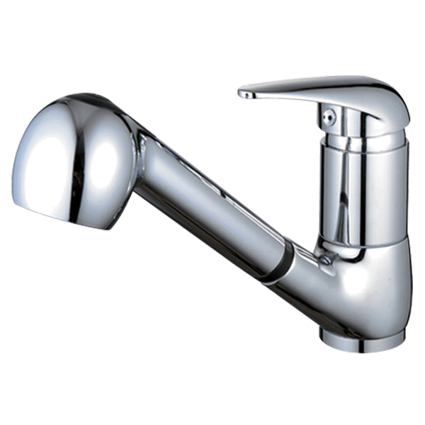 東利衛浴 龍頭推薦型號 FK-6270 廚房立式伸縮龍頭(兩段式切換噴頭