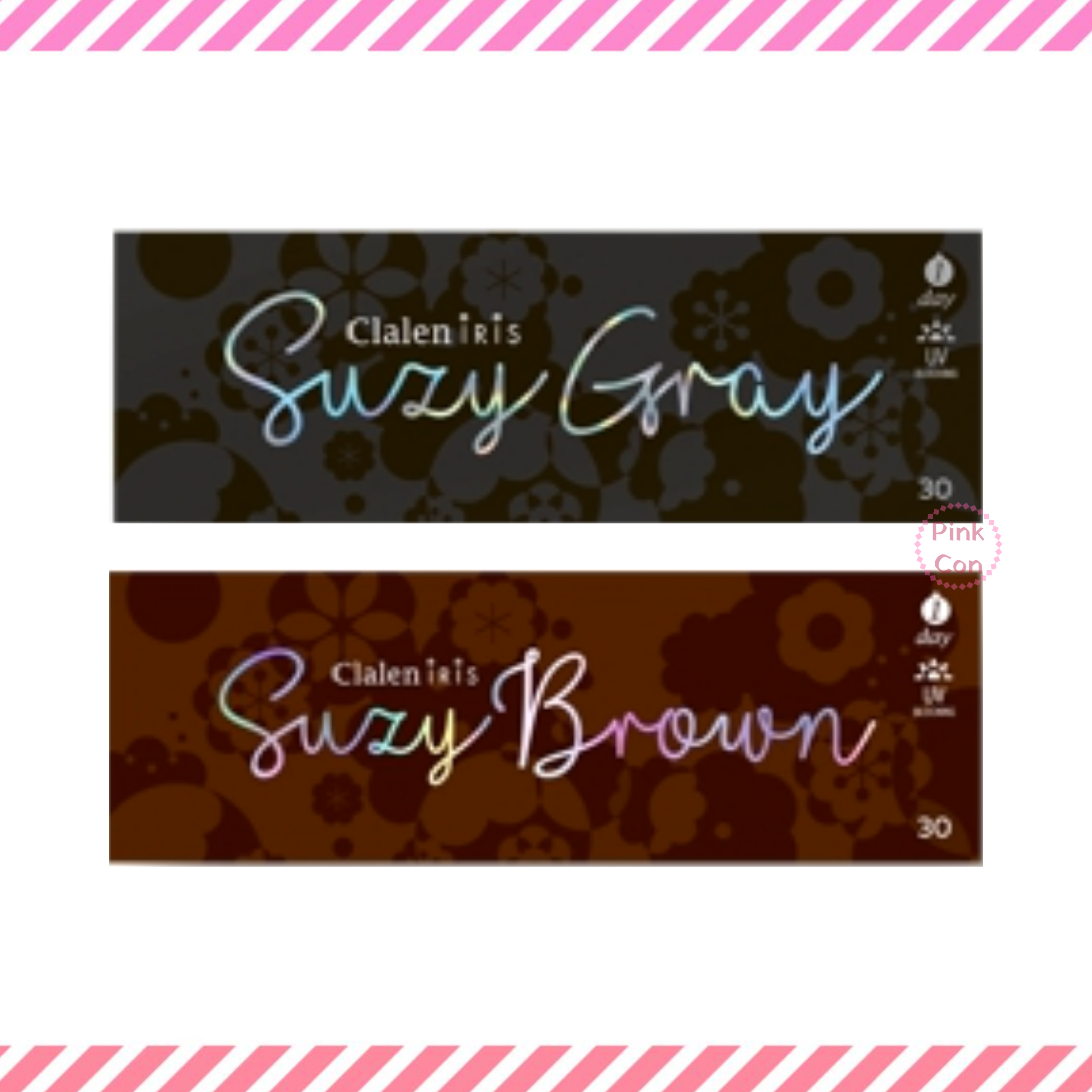 Clalen Iris Suzy brown Suzy gray