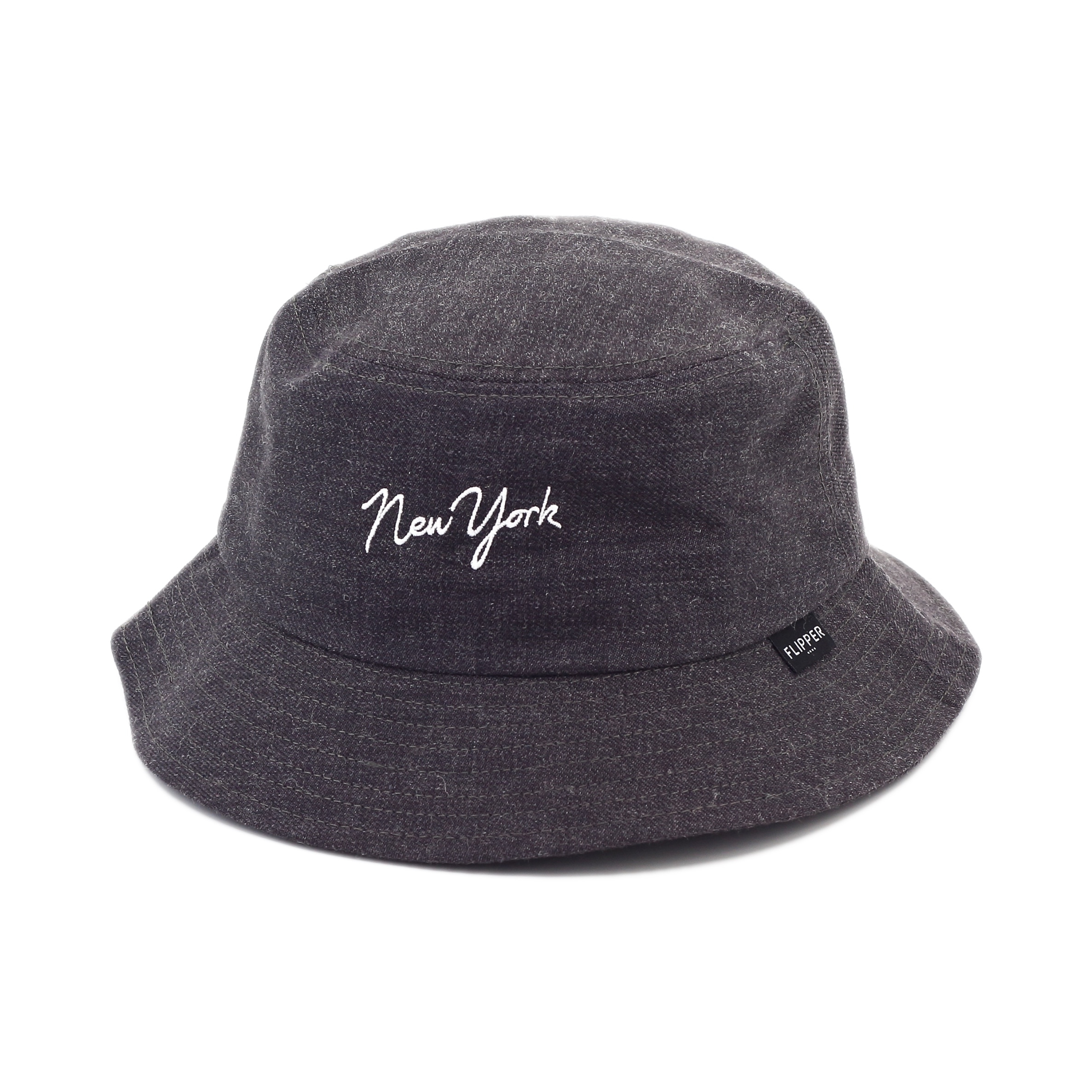 Premier - New York Bucket Hat Heather Dark Grey