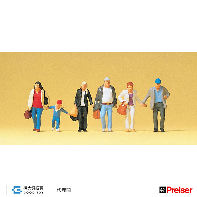 Preiser 10516 (HO) 旅客 1