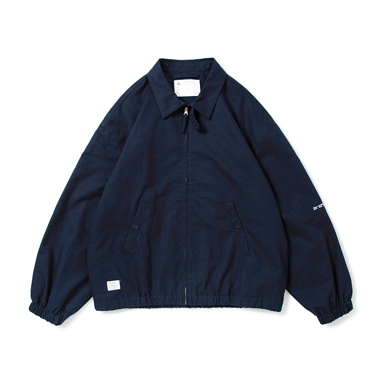 B-SIDE HARRINGTON JACKET Navy