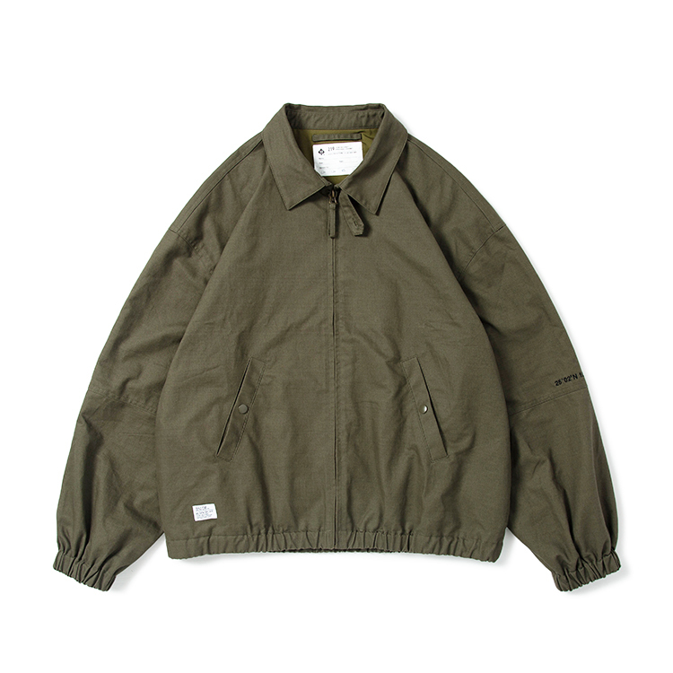 B-SIDE HARRINGTON JACKET Army
