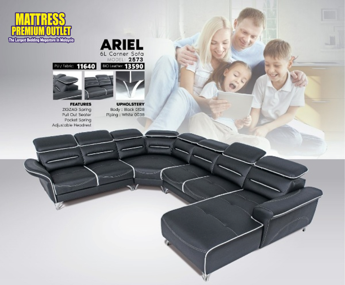 2573 ARIEL L-SHAPE SOFA (6L)