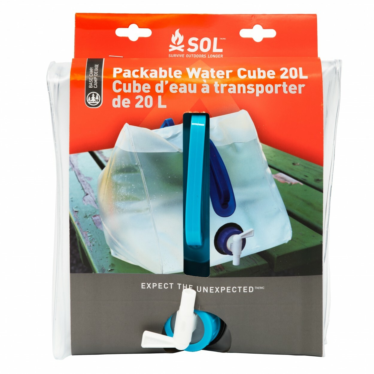 SOL Packable Water Cube 摺疊水箱 20L