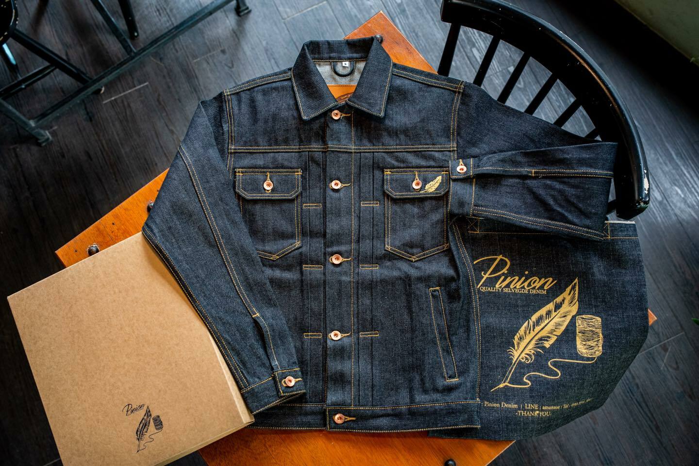 Pinion Denim Jacket ทรง TYPE 2 ESTD 2021.