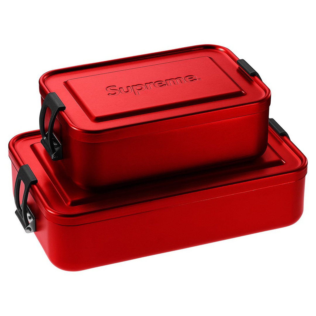 SUPREME SIGG METAL BOX PLUS 金屬盒 紅色