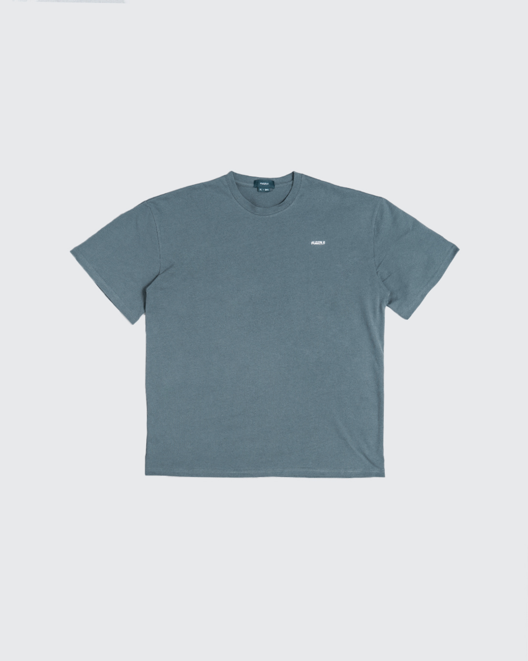 【FUMBLE】LOGO 純綿日常服｜湖水藍色｜香港原創設計