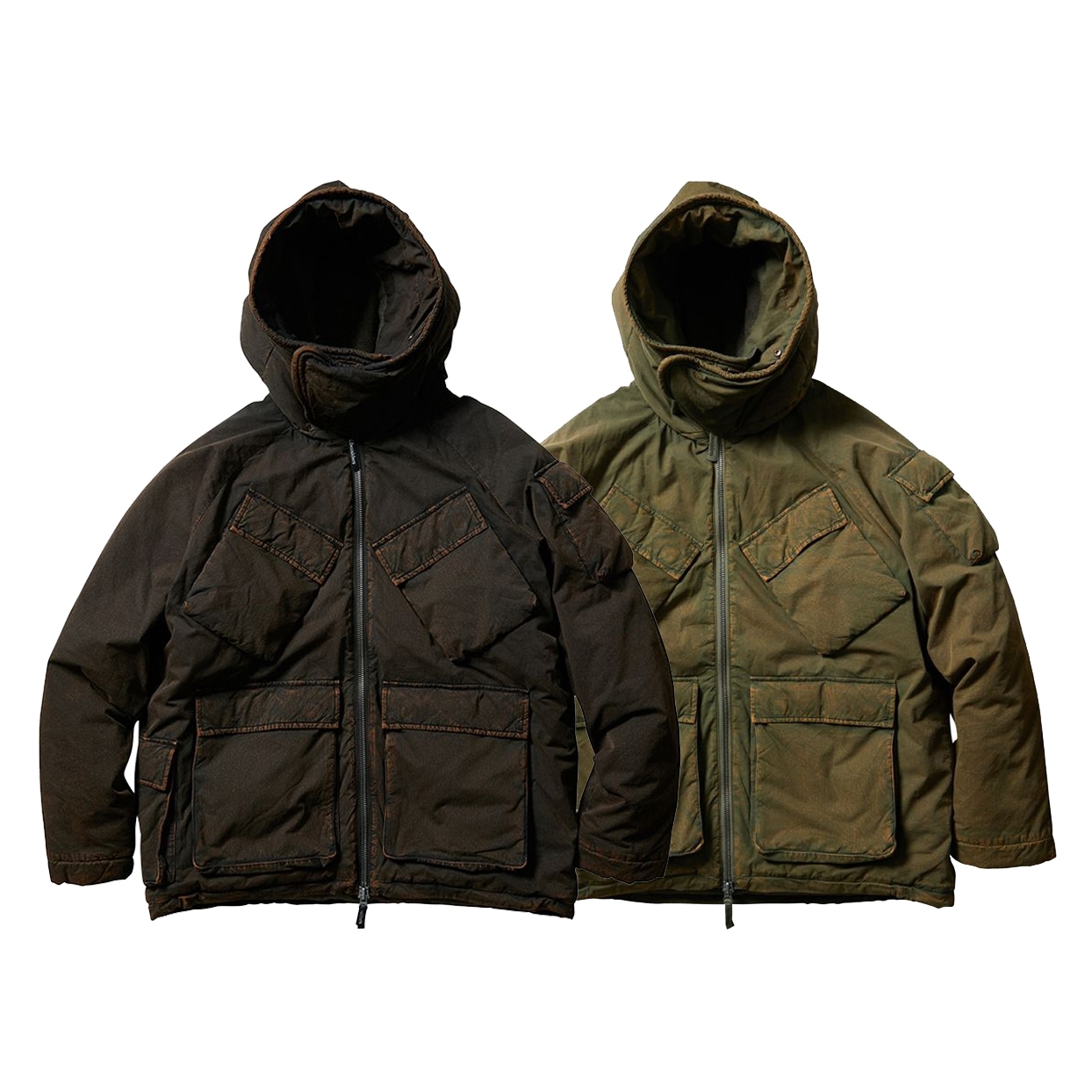 LIBERAIDERS 21F/W CHEMICAL WASHED EXPEDITION JACKET