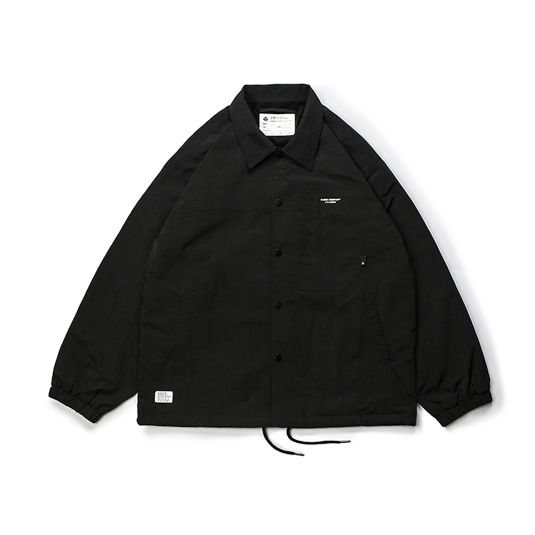 B-SIDE FREEDOM COACH JACKET Black