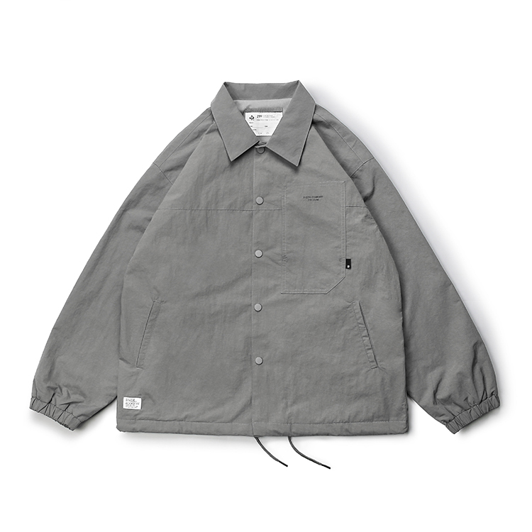 B-SIDE FREEDOM COACH JACKET Gray