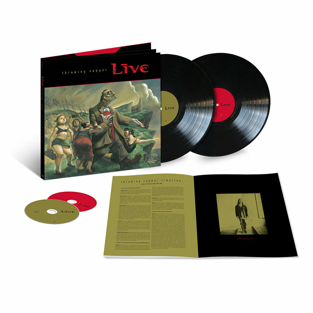 Live《Throwing Copper (25th Anniversary Edition)》（2LP）