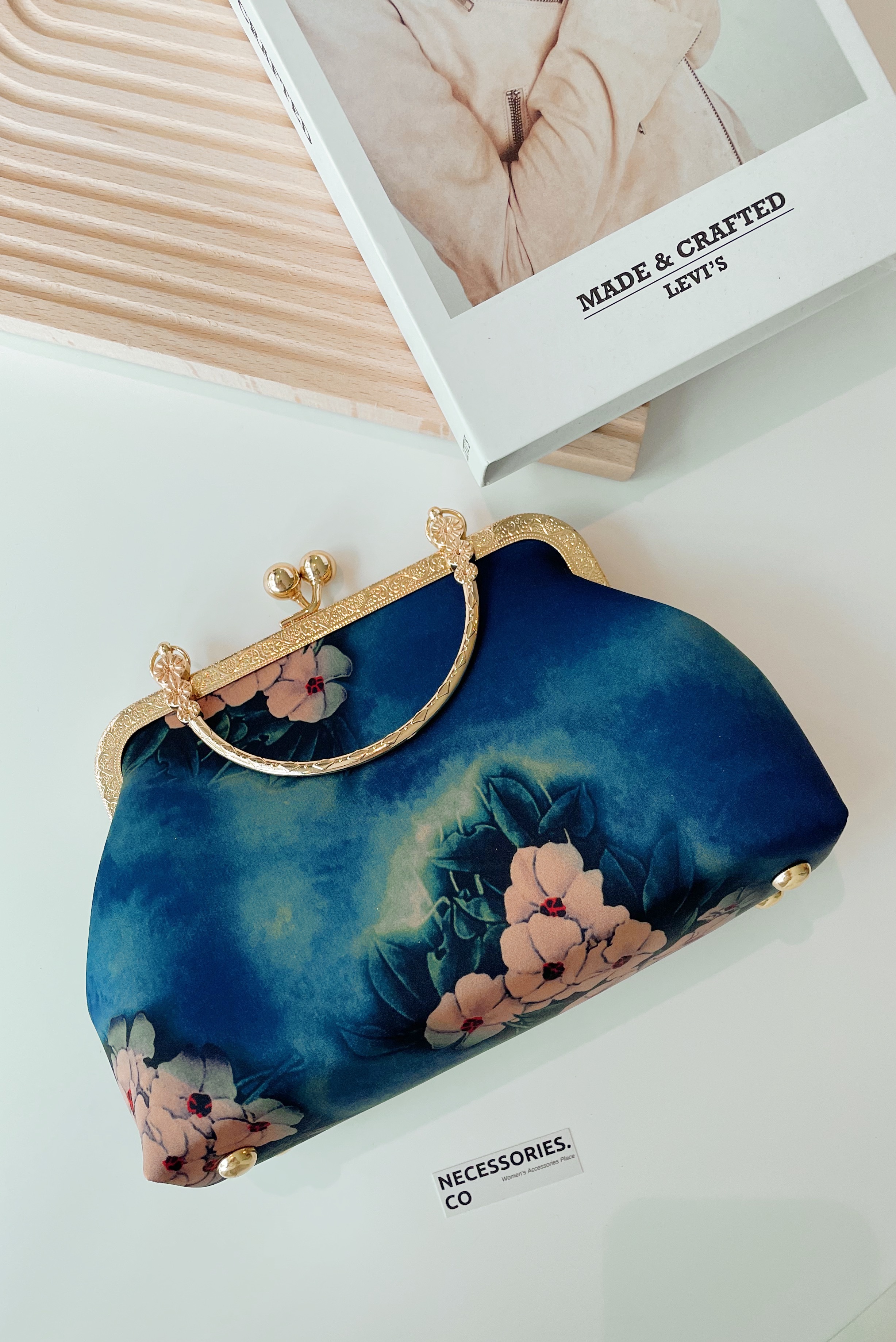 Jade Emerald Vintage Bag