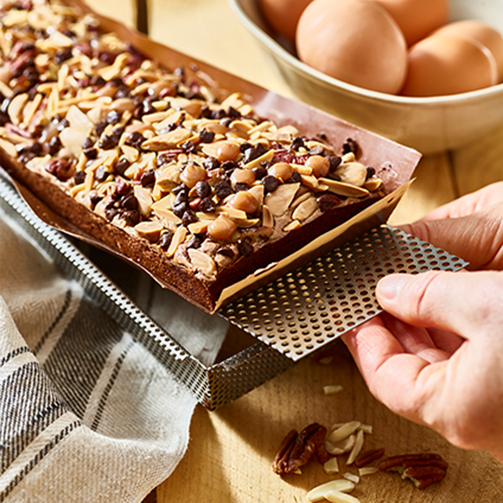 DE BUYER | Rectangular tart mould and non-stick baking