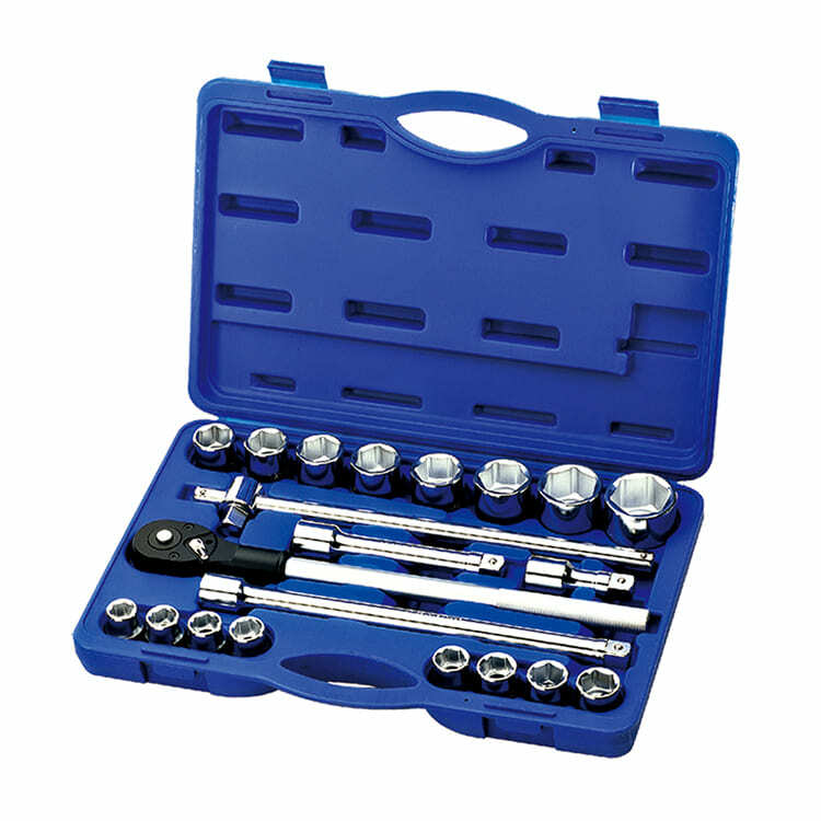 3/4" DR. Large Socket Set 21 PCS, Large Socket Set