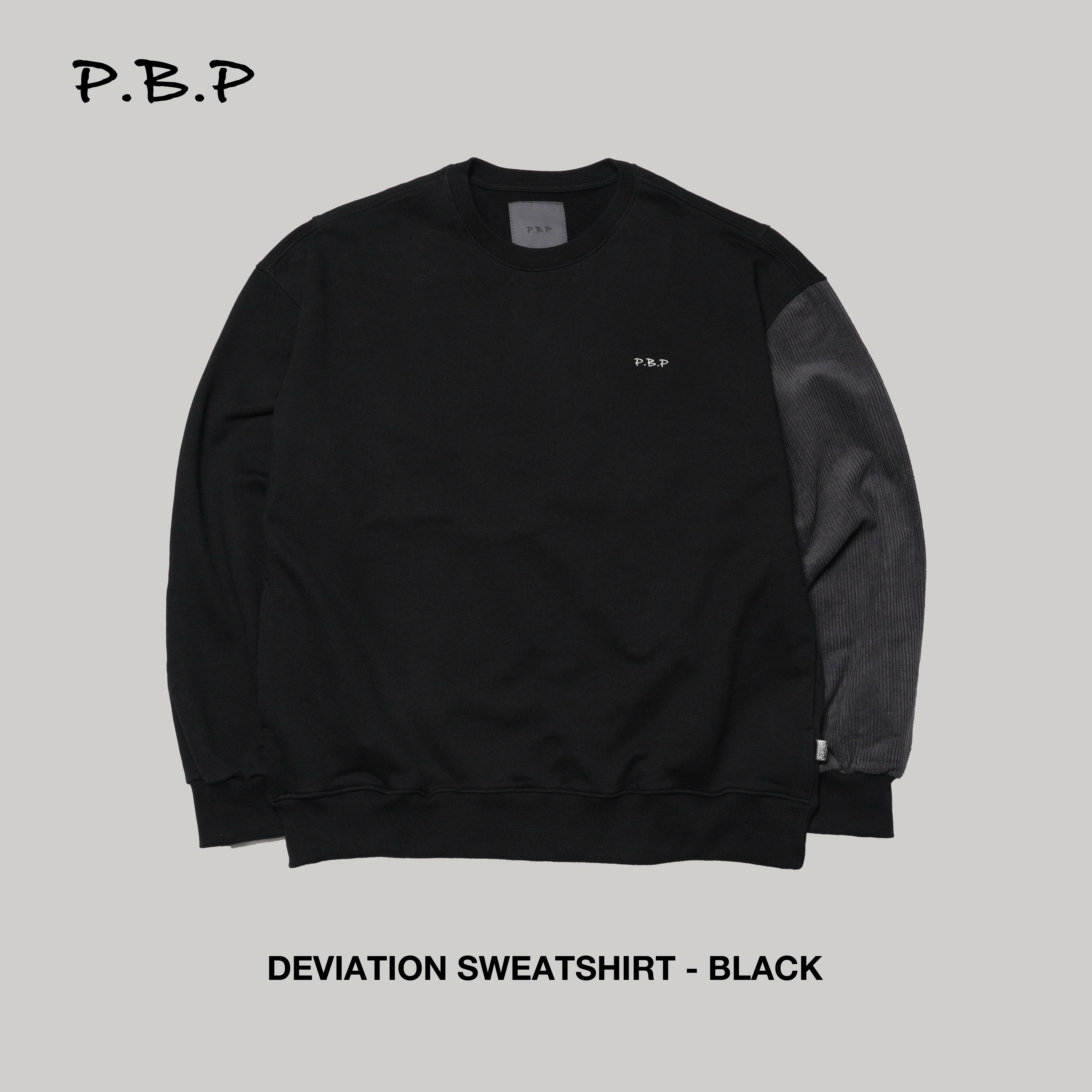 P.B.P - Deviation Sweatshirt - Black