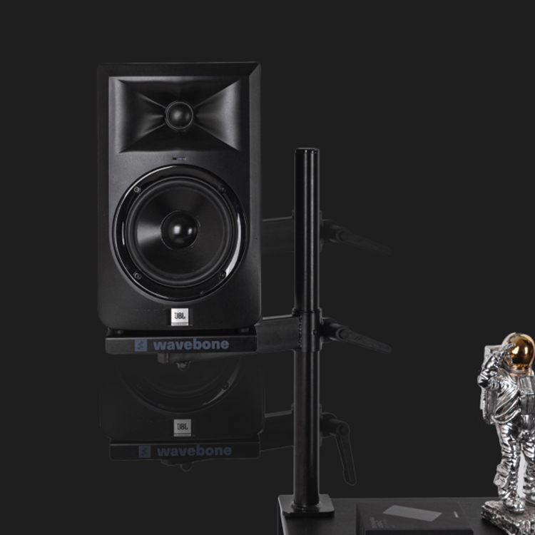 Wavebone Gemini™ ｜ 桌面 夾式 喇叭架 (一對)