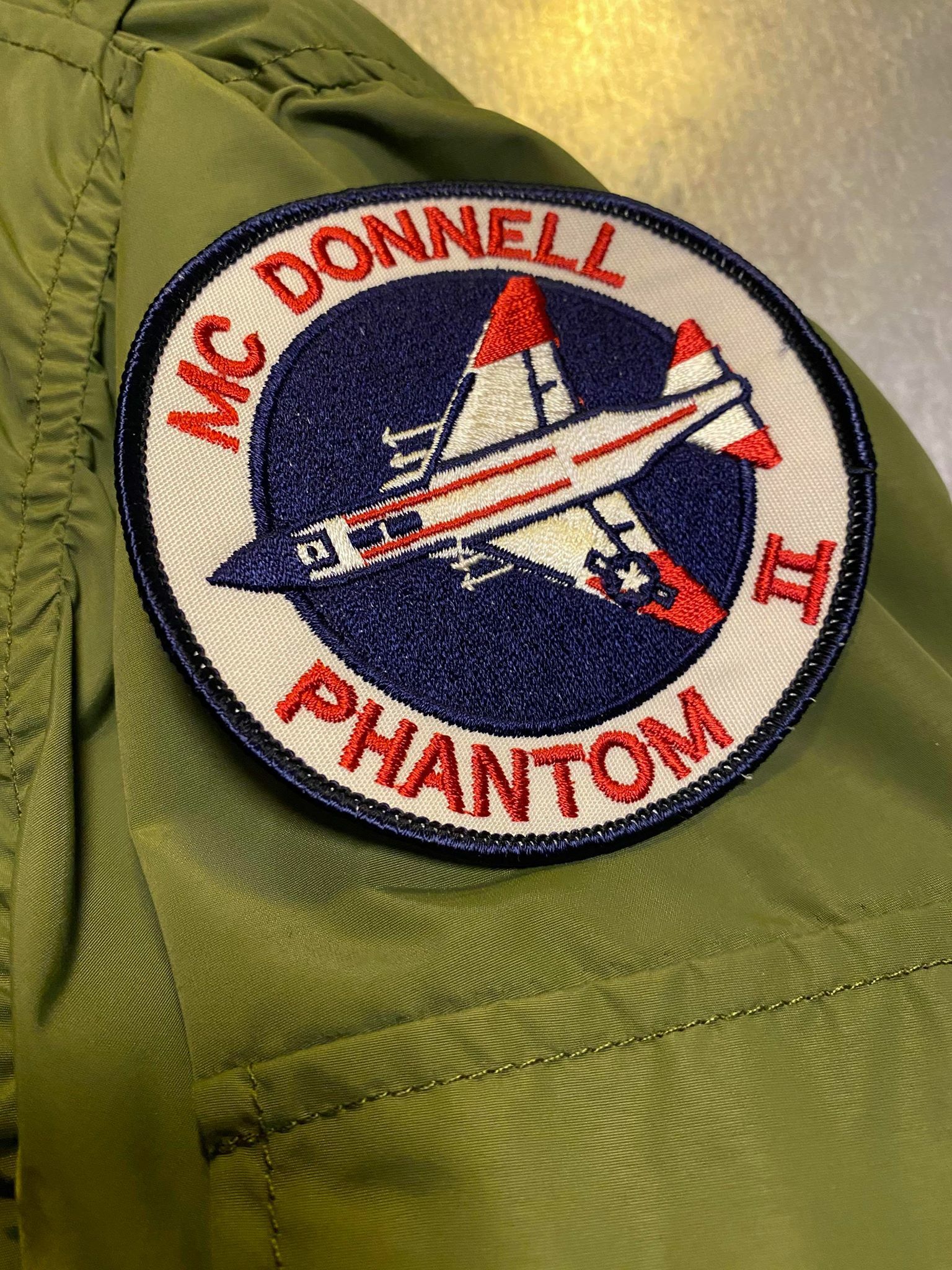 MIMURA YOKO - US NAVY F-4 PHANTOM PATCH 美國海軍 幽靈 戰機轟炸機 布