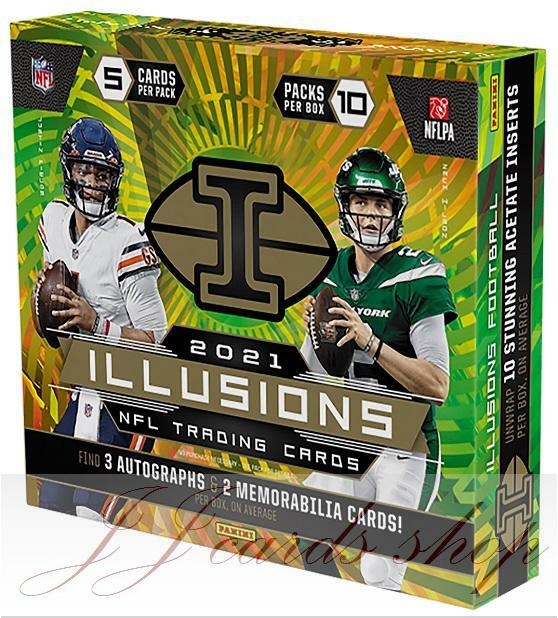 NFL 2021 Panini ILLUSIONS Football 幻覺系列 美式足球卡 卡盒
